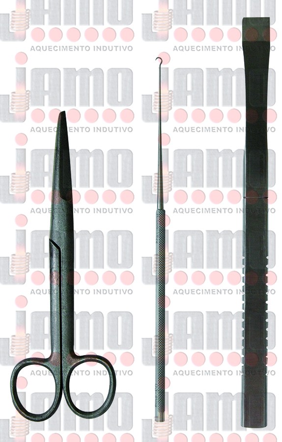 - Têmpera Revenimento por Indução - Têmpera de instrumentos cirúrgicos